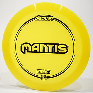 Discraft Mantis (Z Line) Fairway Driver Golf Disc, Pick Weight/Color [Stamp & Exact Color May Vary] Yellow 170-172 Grams