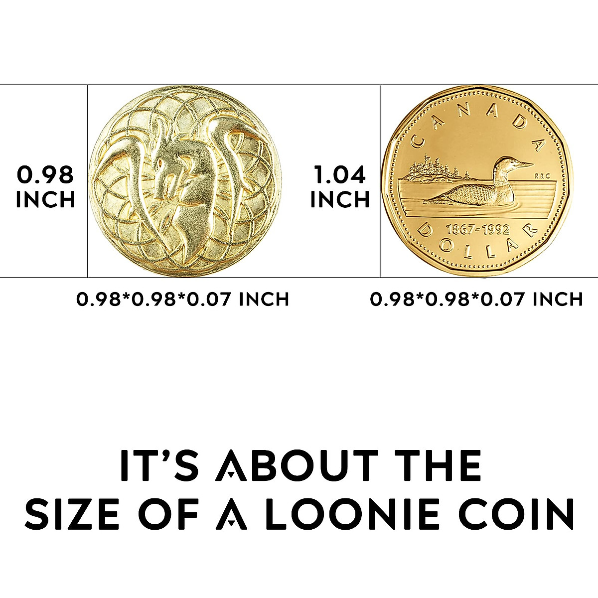 50 PCS Gold Coins & PU Leather Bag, DND Metal Coins, Fantasy Coins Treasure for Board Games, Fake Coins As Game Tokens for Dungeons & Dragons, Tabletop TTRPG Games Medieval Retro Accessories Addons