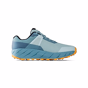 Icebug Womens Arcus BUGrip GTX Trail Running Shoe with Carbide Studded Traction Sole, Cloud Blue, L10.5