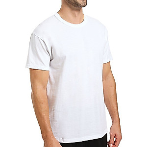 Russell Athletic Men's Short Sleeve Cotton T-Shirt, White, X-Large