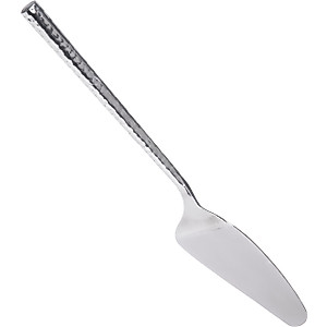 Carlisle FoodService Products CFS 60207 Hammered Stainless Steel Cake Server, 11
