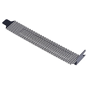 uxcell PCI Slot Covers with Screws for PC Case Airflow and Dustproof Black 20pcs