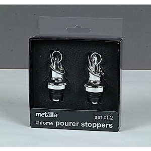 Prodyne Wine Pourer/Stopper, Set of 2