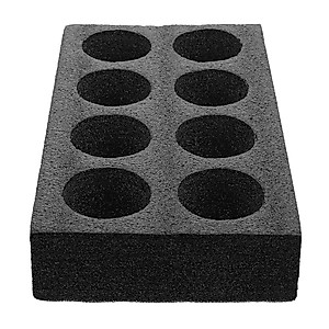 ULTECHNOVO Travel Accessories Foam Cup Glass Holder - Foam Cup Holder Tray, 8 Drink Cup Takeout Carrier Tray Carrier Beverage Packing Tool for Outdoor Travel Camping Terrarium