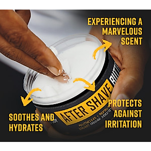 The Cut Buddy After Shave Butter for Men & Women, Moisturizer with Shaving Razor Bump Defense, Witch Hazel, Shea Butter, Ginger & Willow Bark, 8 Fl Oz