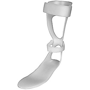 BraceOn AFO Foot Drop Brace - Swedish Drop Foot Stabilizer for Walking and Exercise, Foot and Ankle Support, Men, Left