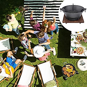 Happyyami Portable Stove Mini Grill 1 Set Charcoal Barbecue Grill Stove Household BBQ Grill Portable Camping Stove Tabletop Smoker Burner Stove 26x26cm Cast Iron Grill Hibachi Grill