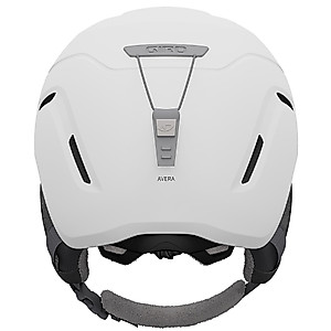 Giro Avera Ski Helmet - Snowboard Helmet for Women & Youth - Matte White - Size M (55.5-59cm)