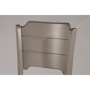 Hillsdale Furniture Clarion Wood Counter Height Swivel Stool, Distressed Gray