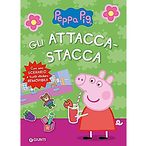 Gli attacca-stacca di Peppa Pig. Con adesivi. Ediz. a colori