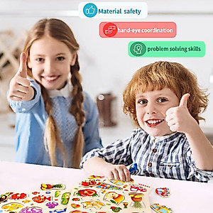 Wooden Peg Puzzles for Toddlers, 3 Pack Ocean Transportation Fruit Puzzles for Kids 1-3 Years Old, Early Educational Preschool Learning Puzzles Toys for Boys and Girls Ages 1 2 3 4 5