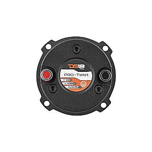 DS18 PRO-TWN1 - Titanium High Compression Neodymium Slim Super Bullet Tweeter 1" 240W Max 120W RMS with Built in Crossover Tweeters are The Best in The Pro Audio and Voceteo Market (1 Speaker)