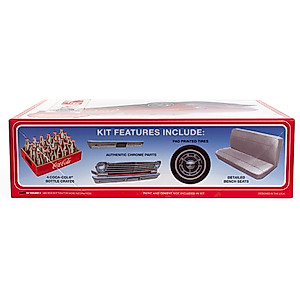 AMT 1963 Chevy II Nova Wagon w/Crates Coke 1:25 Scale Model Kit