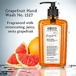 C.O. Bigelow Hand Wash, Grapefruit No.1527 - Village Perfumer Moisturizing Hand Wash for Bathroom & Kitchen with Aloe Vera, 10 fl oz