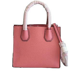 Michael Kors MERCER MEDIUM MESSENGER CROSSBODY SATCHEL (Tea Rose)