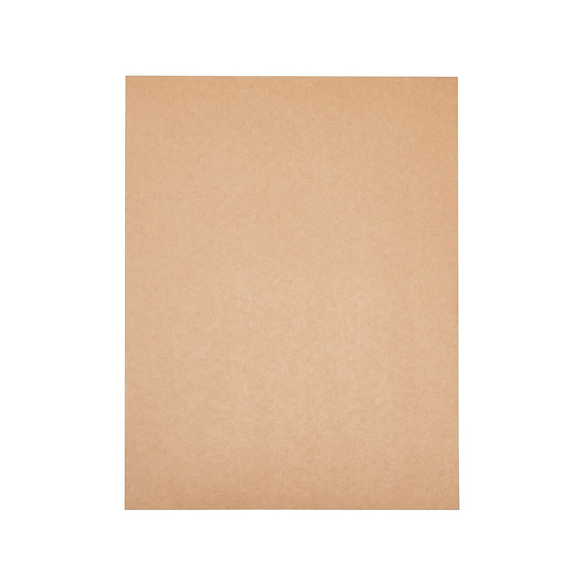 48 Sheets Brown Kraft Paper Material for Crafts, Party Invitations, Wedding, Letter Size (120 gsm, 8.5 x 11 In)