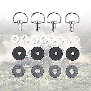 Kemimoto X3 Roof Pins Quick Release Bolts Compatible with 2017 2018 2019 2020 2021 2022 2023 2024 Can Am X3/ X3 Max- Set of 4 Replace OEM #715003815