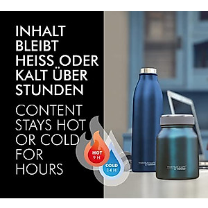 THERMOcafé by THERMOS Insulated Food Container, Stainless Steel, Steel, 0,5 Liter