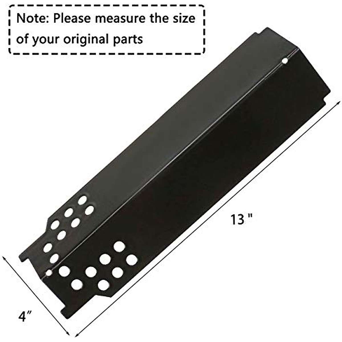 Hisencn Repair kit Gas Grill Burner, Heat Plate Deflector, Crossover Tube Replacement for Char-Broil Classic 280 2-Burner, 360 3-Burner, 405 4-Burner Liquid Propane, G320-0200-W1, G215-0203-W
