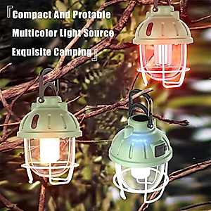 MAKIVI Camping Lantern,Tent Lights,Rechargeable IPX4 Waterproof Lights LED Light,3 Light Color 7 Light Modes Lanterns