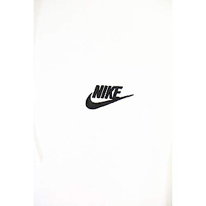 Nike Pull Over Hoodie, White/White/Black, 3X-Large