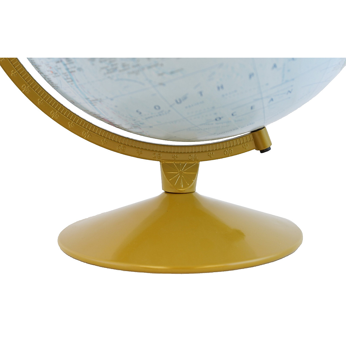 Replogle Explorer World Blue Ocean Globe, Desktop, 12" diameter, Up-to-Date Cartography, Raised Relief, Educational, perfect for Students of all ages