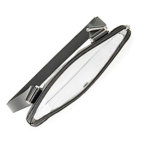 Baggallini womens Stadium Clear Pocket Crossbody, Charcoal, One Size