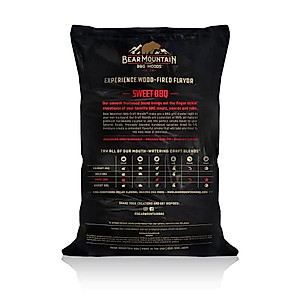 BEAR MOUNTAIN Premium BBQ WOODS Craft Blend Sweet BBQ, 20 Pound Bag