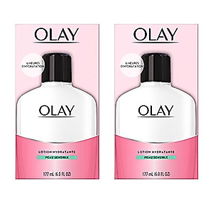 OLAY Moisturizing Lotion Sensitive Skin 6 oz (Pack of 2)