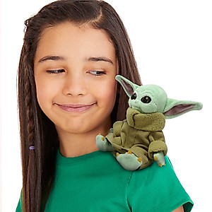 STAR WARS Grogu (The Child) Magnetic Shoulder Plush –The Mandalorian – Mini – 5 Inches