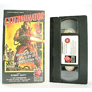 Exterminator 2: Action Thriller (1984) - Nightmare On New York Streets - Pal VHS