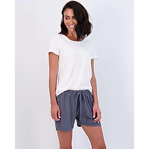 3 Pack: Women’s Plus Size Soft Pajama Boxer Sleep Lounge Shorts PJ Bottoms Elastic Waistband Drawstring Stretch Casual 2023 Clothes Sweat Short Yoga Comfy Pockets Sleepwear Ladies Just My- Set 4, 2X