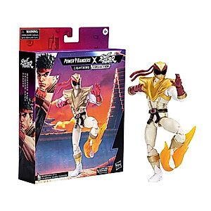 Power Rangers X Street Fighter Lightning Collection Morphed Ryu Crimson Hawk Ranger Collab Action Figure Inspired by Video Games
