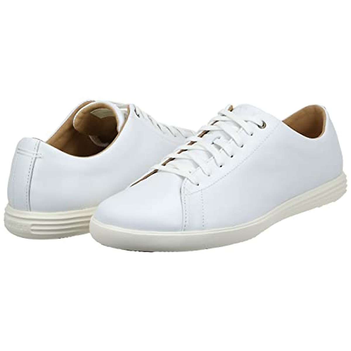 Cole Haan mens Grand Crosscourt Ii Sneaker, White Leather, 10.5 US