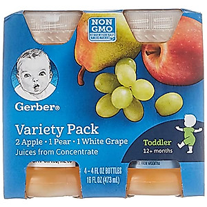 Gerber Juice - Variety Pack - 4 fl oz - 4 pk