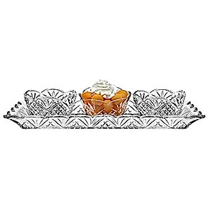 Godinger Dublin 4-piece Relish Server Serving Tray Set