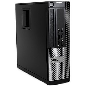 Dell Optiplex 990 SFF Flagship Premium Business Desktop Computer (Intel Quad-Core i5-2400 Up To 3.4GHz, 16GB RAM, 2TB HDD, DVD, WiFi, VGA, DisplayPort, Windows 10 Professional) (Renewed)
