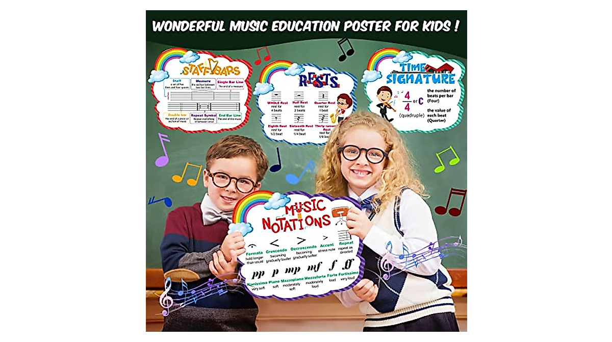 Engaging Music Posters Set for Classroom Decor