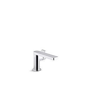 KOHLER Composed K-73167-4-CP Single Handle Single Hole Bathroom Sink Faucet with Metal Drain Assembly in Polished Chrome