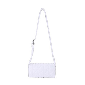Colaxi Retro Style Women Bag Shoulder Tote Lightweight Classic Large Hobo Handbag for Party, White