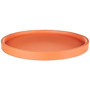 Kraftware Bartenders Choice Serving Tray - Spicy Orange, 14-Inch Food Tray for Coffee Table, Breakfast, Tea, Butler, Countertop, Kitchen, Vanity, Hotel Serve Tray
