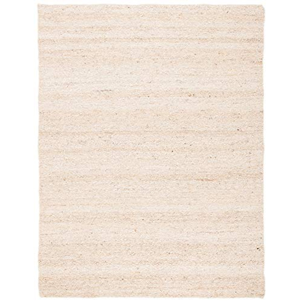 SAFAVIEH Natura Collection 8' x 10' Ivory NAT263A Handmade Wool Area Rug