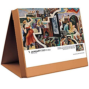 Art: 365 Days of Masterpieces 2021 Desk Calendar
