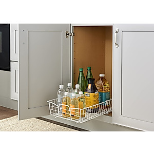 ClosetMaid 53052 14-Inch Wide Cabinet Organizer, White