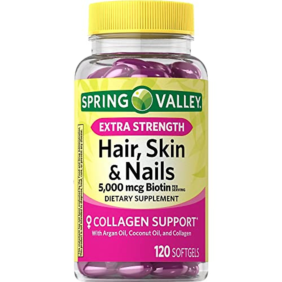 Revitalize Your Beauty with Spring Valley's. Includes Luall Fridge Magnetic + Spring Valley Hair, Skin & Nails Dietary Supplement