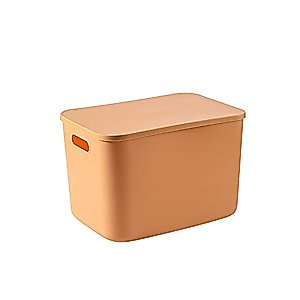 AOOF Color Storage Box, Multiple Specifications, Large Capacity, with Cover, Stackable Storage Box, Clothing Storage Box, Storage Box
