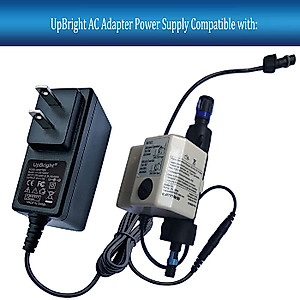 UpBright 9V AC/DC Adapter Compatible with Kohler Malleco Touchless R77748 K-R77748-SD VS K-R77748 K-R31498-NA K-R31498 Electronic Kitchen Sink Faucet for 1.5V x 6 AA Batteries Pack 9VDC Power Supply