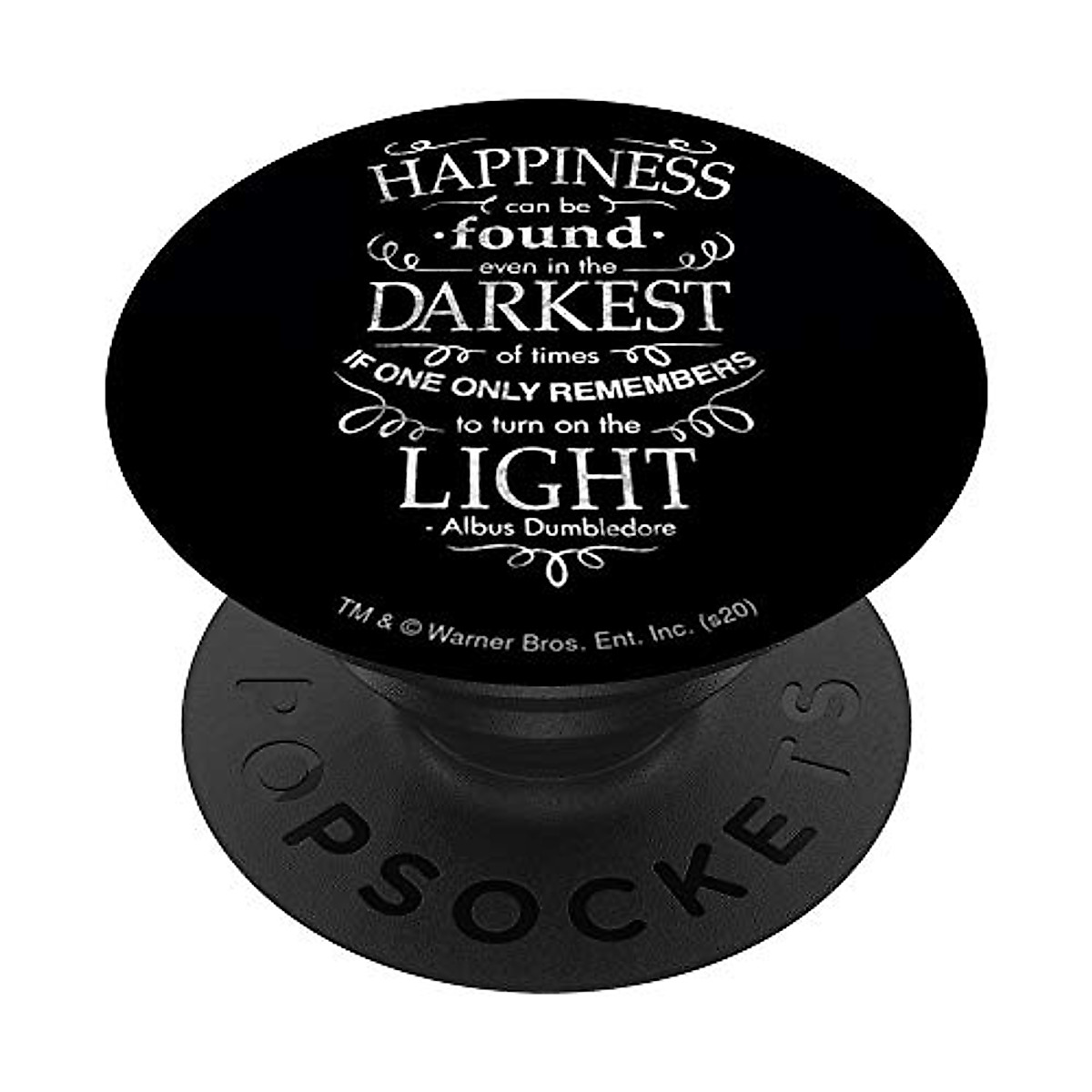 Harry Potter Happiness Quote PopSockets Swappable PopGrip