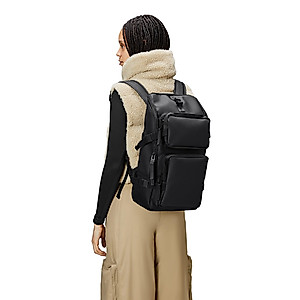 RAINS Trail Cargo Backpack (Black)