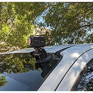 Panavise ActionGrip 13101 Shorty Suction Cup Camera Mount (Matte Black)